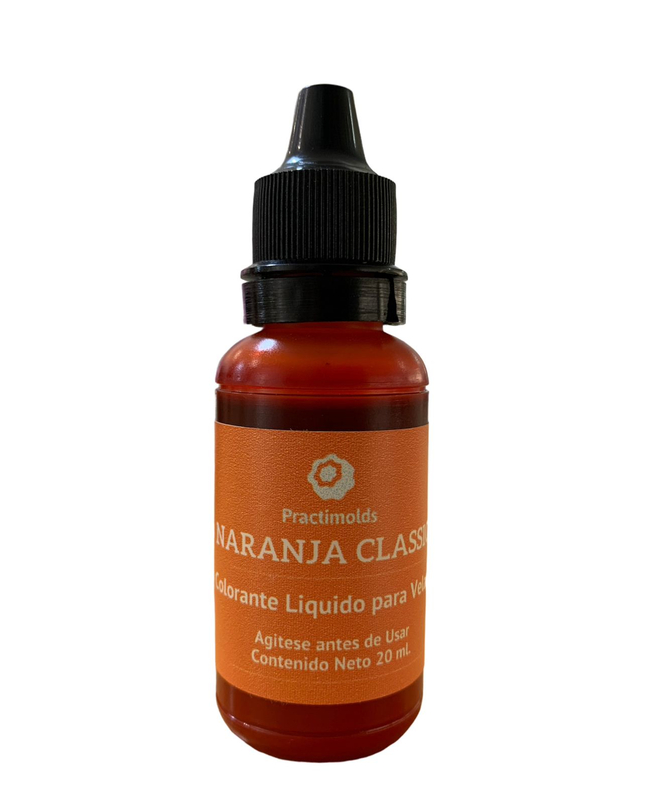 Colorante Liquido para Velas Naranja 20ml. – Practimolds