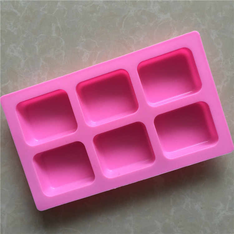 Molde Rectangulo de Bordes Curvos 6 Cavidades – Practimolds