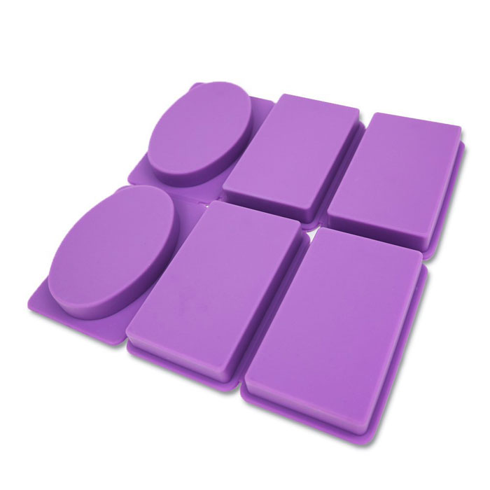 Molde Rectangulo Ovalo 6 Cavidades – Practimolds