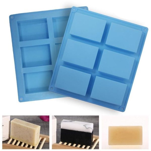 Molde Rectangulo 6 Cavidades SMI-003 – Practimolds